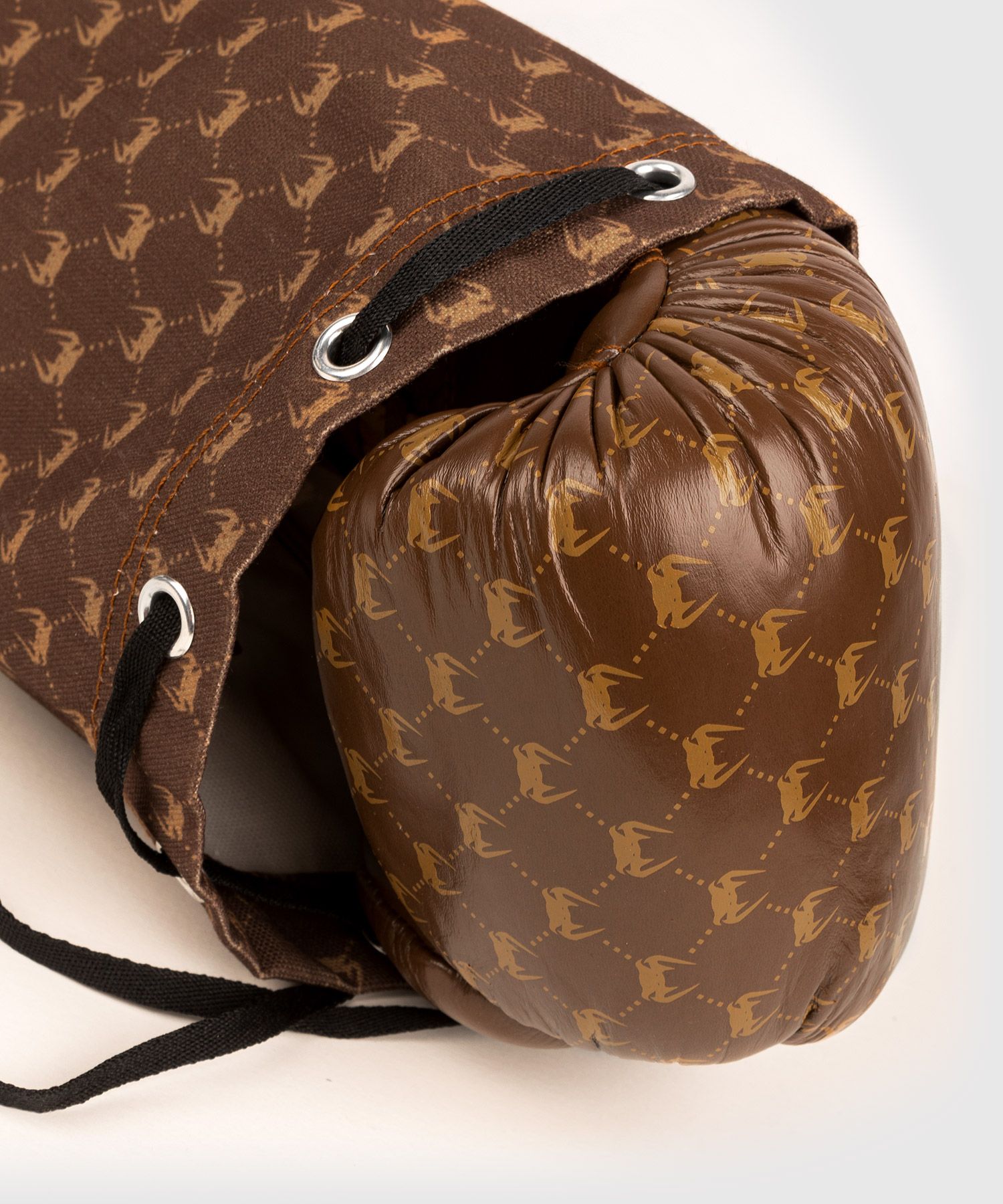 Venum Coco Monogram Pro Boxing Gloves Laces - Brown