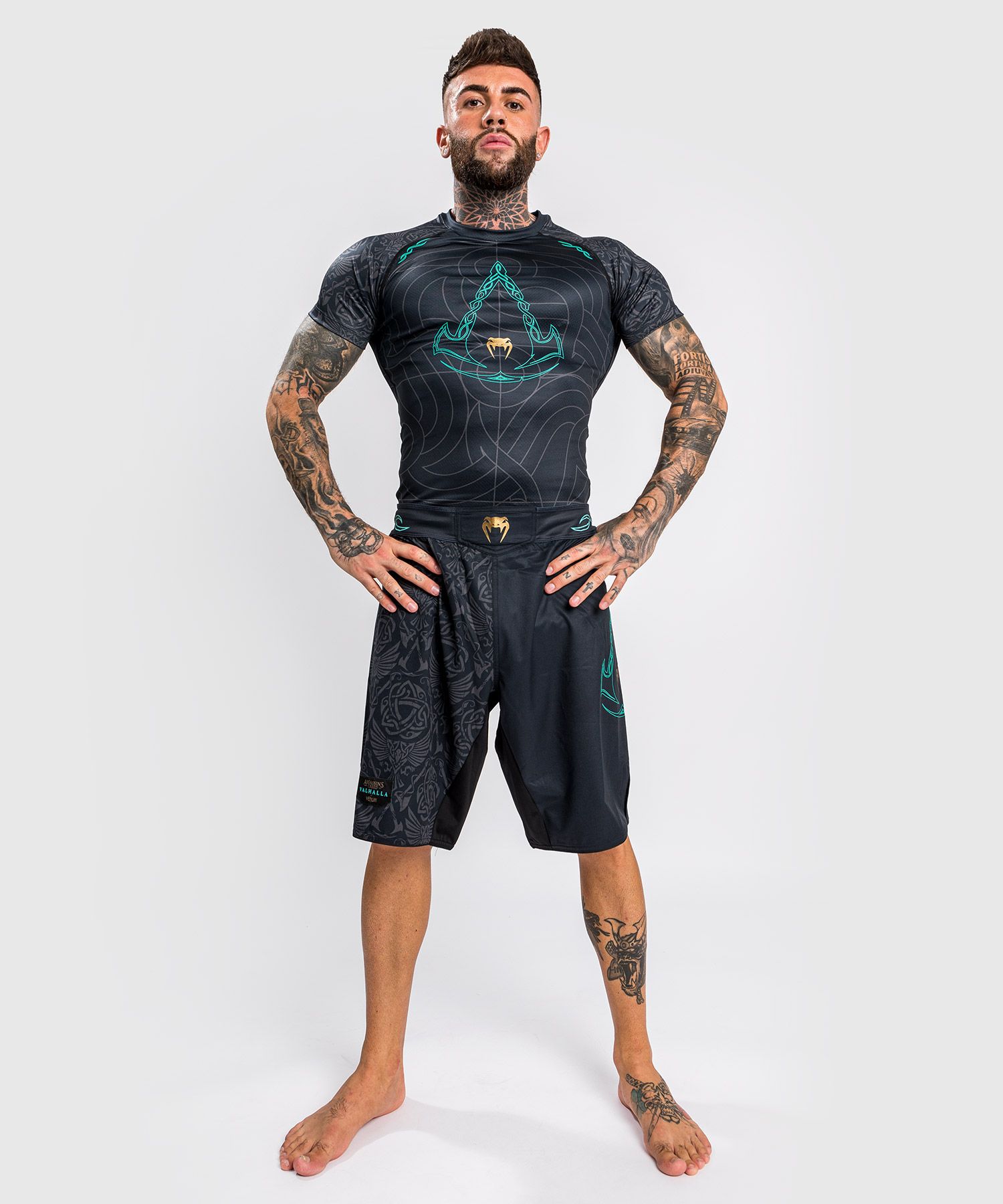 Venum Assassin‘s Creed Reloaded Rashguard - Short Sleeves - Black